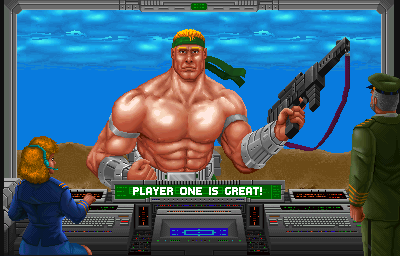 Screenshot of Total Carnage (Arcade, 1992) - MobyGames