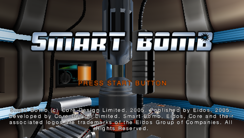 Screenshot of Smart Bomb (PSP, 2005) - MobyGames
