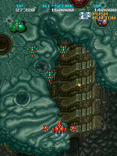 Screenshot of Truxton II (Arcade, 1992) - MobyGames