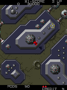 Screenshot of Vanguard II (Arcade, 1984) - MobyGames