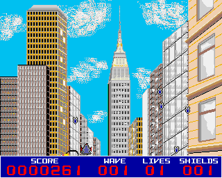 Screenshot of Alien Invasion (Acorn 32-bit, 1990) - MobyGames