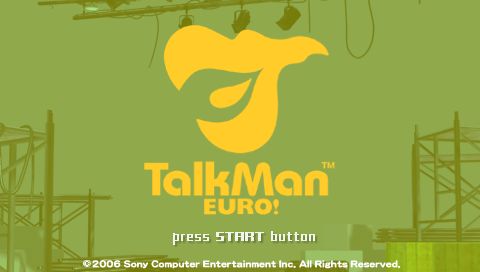 Screenshot of TalkMan (PSP, 2006) - MobyGames