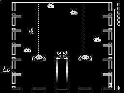 Screenshot of Booster (ZX81, 1985) - MobyGames