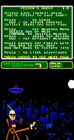 Fester's Quest screenshots - MobyGames