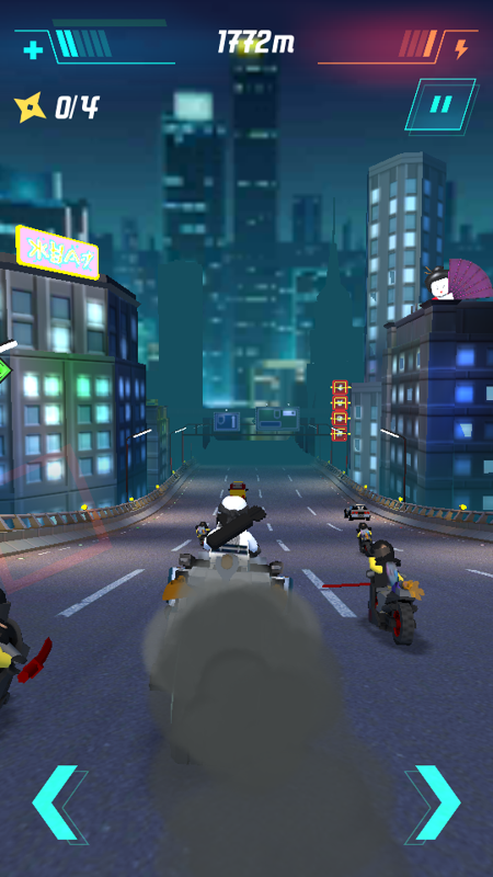 Screenshot of LEGO Ninjago: Ride Ninja (Android, 2018) - MobyGames