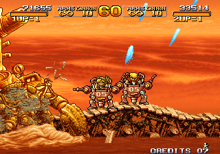 Screenshot of Metal Slug 3 (Arcade, 2000) - MobyGames