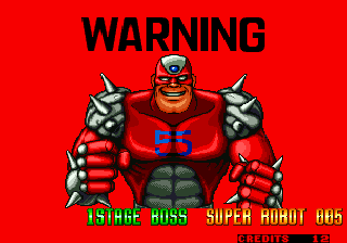 Screenshot of Eight Man (Arcade, 1991) - MobyGames