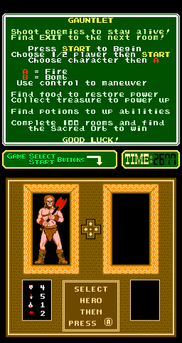 Screenshot of Gauntlet (Arcade, 1988) - MobyGames