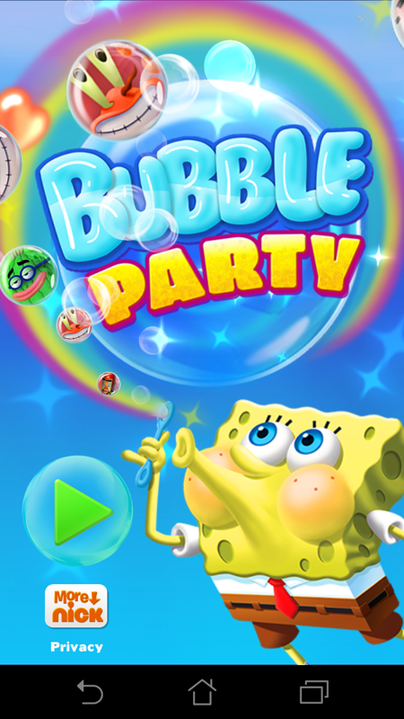 Screenshot of SpongeBob Bubble Party (Android, 2015) - MobyGames