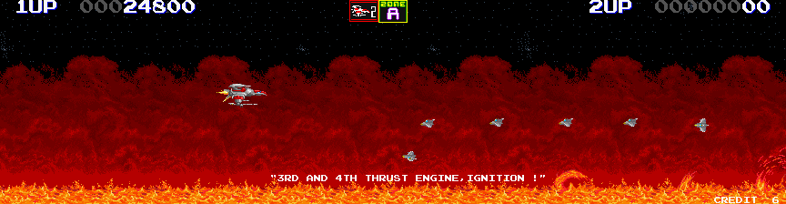 Screenshot of Sagaia (Arcade, 1989) - MobyGames