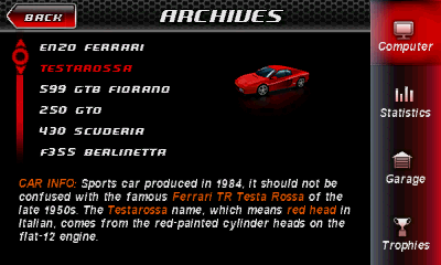 Screenshot of Ferrari GT: Evolution (Windows Mobile, 2008) - MobyGames