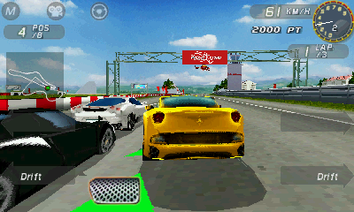 Screenshot of Ferrari GT: Evolution (Windows Mobile, 2008) - MobyGames