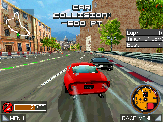 Screenshot of Ferrari GT: Evolution (Windows Mobile, 2008) - MobyGames