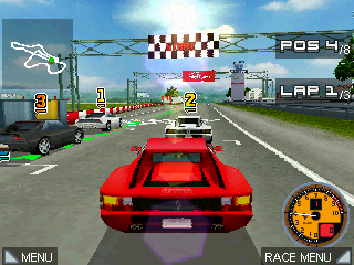 Screenshot of Ferrari GT: Evolution (Windows Mobile, 2008) - MobyGames