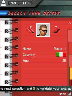 Screenshot of Ferrari GT: Evolution (J2ME, 2008) - MobyGames