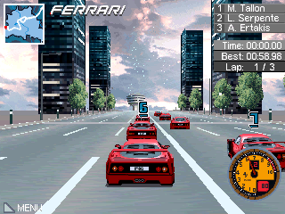 Screenshot of Ferrari GT: Evolution (Windows Mobile, 2008) - MobyGames