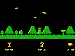 Screenshot of Lancelot (Atari 8-bit, 1996) - MobyGames