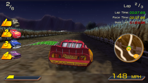 Screenshot of Disney•Pixar Cars (PSP, 2006) - MobyGames