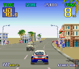 Screenshot of Big Run (Arcade, 1989) - MobyGames