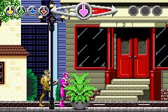 Screenshot of Saban's Power Rangers: Time Force (Game Boy Advance, 2001 ...