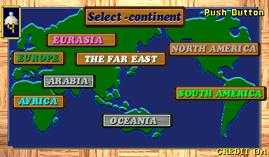 Screenshot of Zero Point 2 (Arcade, 1999) - MobyGames