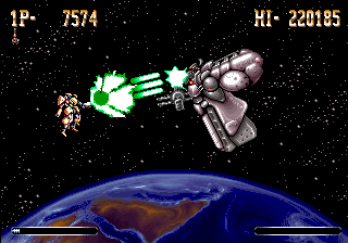 Screenshot of Hyper Duel (Arcade, 1993) - MobyGames