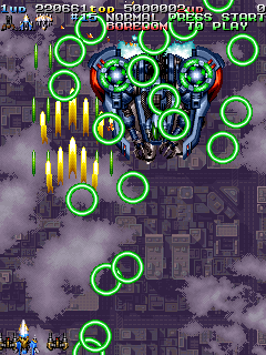 Screenshot of Armed Police Batrider (Arcade, 1998) - MobyGames