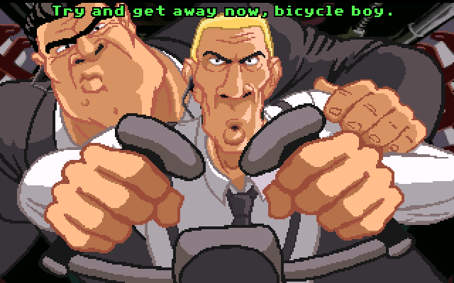 Screenshot of Full Throttle (DOS, 1995) - MobyGames
