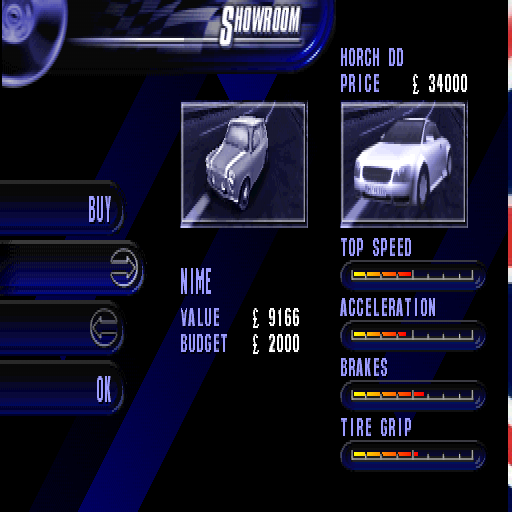 Screenshot of London Racer (PlayStation, 1999) - MobyGames