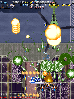 Screenshot of Armed Police Batrider (Arcade, 1998) - MobyGames
