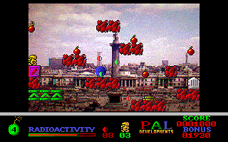 Screenshot of Bomb Fusion (Amiga, 1989) - MobyGames
