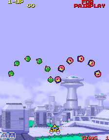 Screenshot of Cosmo Gang: The Video (Arcade, 1992) - MobyGames