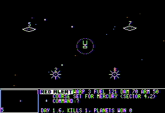 Screenshot of Titan Empire (Apple II, 1983) - MobyGames