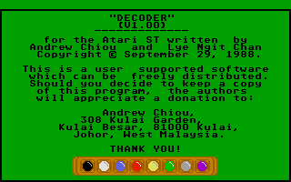 Decoder (1988) - MobyGames