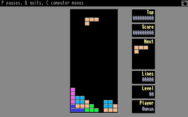Yet Another Tetris Clone (1991) - MobyGames