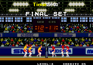 Screenshot of Power Spikes II (Arcade, 1994) - MobyGames