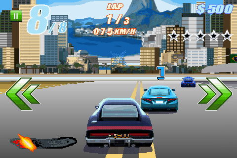Screenshot of Fast Five the Movie: Official Game (Android, 2011 ...