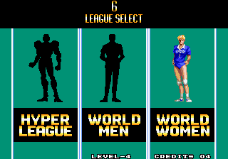 Screenshot of Power Spikes II (Arcade, 1994) - MobyGames