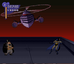 Screenshot of The Adventures of Batman & Robin (SNES, 1994) - MobyGames
