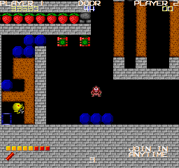 Screenshot of Dangerous Dungeons (Arcade, 1992) - MobyGames