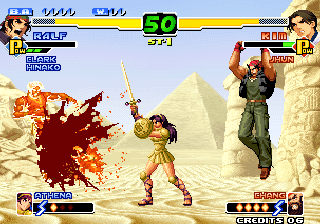 Screenshot of The King of Fighters 2000 (Arcade, 2000) - MobyGames