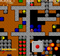 Screenshot of Dangerous Dungeons (Arcade, 1992) - MobyGames