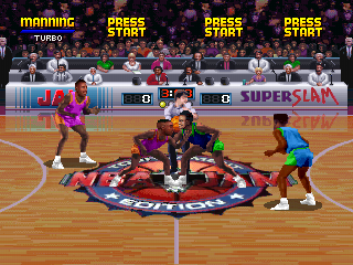 Screenshot of NBA Jam Tournament Edition (PlayStation, 1994) - MobyGames