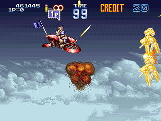 Screenshot of Gun Force II (Arcade, 1994) - MobyGames