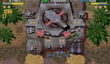 Screenshot of 1944: The Loop Master (Arcade, 2000) - MobyGames