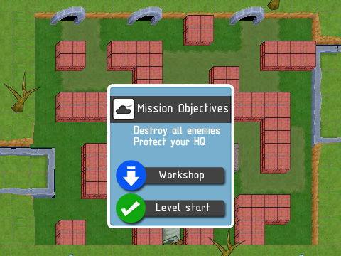 Screenshot of Armada Tanks (Browser, 2007) - MobyGames