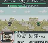 Screenshot of Dragon Ball Z: Legendary Super Warriors (Game Boy Color ...