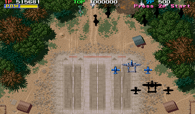 Screenshot of 1944: The Loop Master (Arcade, 2000) - MobyGames