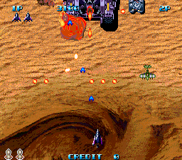 Screenshot of Fire Hawk (Arcade, 2001) - MobyGames