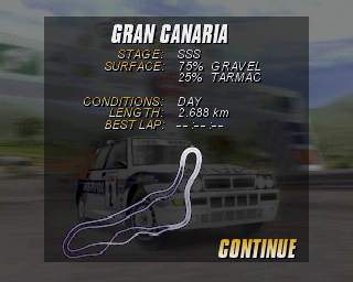 Screenshot of Michelin Rally Masters: Race of Champions (PlayStation ...